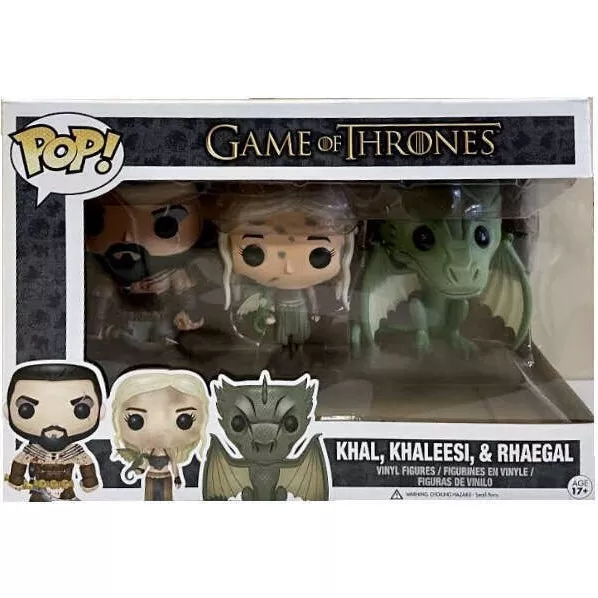 Funko Pop! Khal Drogo 3 Pack Bloody Game of Thrones