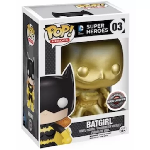 Funko Pop! Batgirl #03 Gold DC Comics Super Heroes