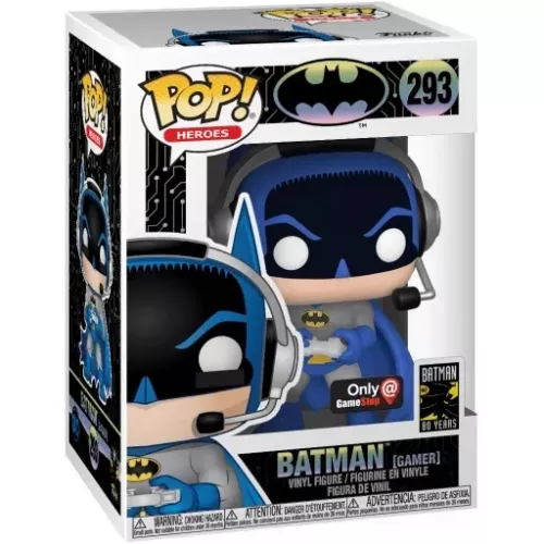Funko Pop! Batman [Gamer] #293 Heroes Vinyl Figure