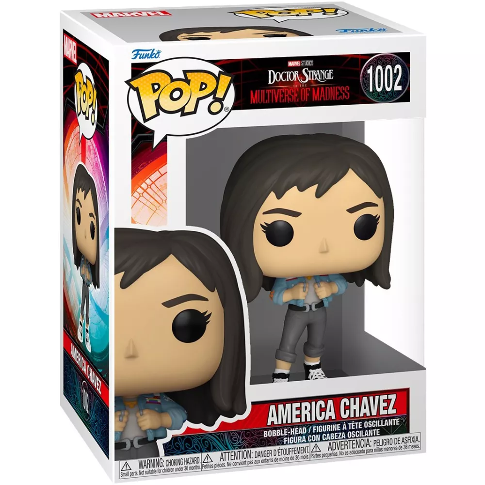 Funko Pop! America Chavez #1002 Marvel Studios Doctor Strange in the ...