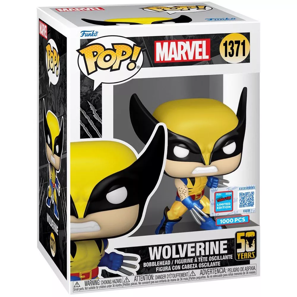 Funko Pop! Wolverine #1371 Metallic Marvel Vinyl Figure