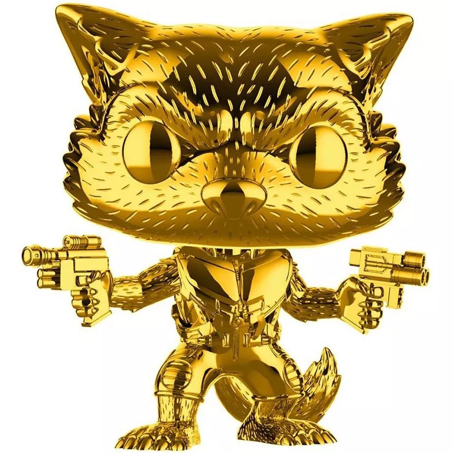 Rocket #420 Gold Chrome Marvel Stud10s The First Ten Years