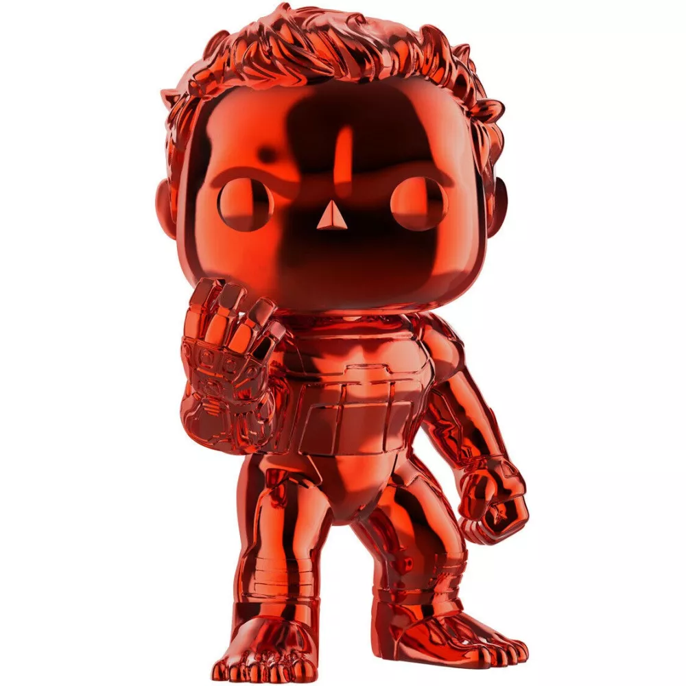 Funko Pop! Hulk #499 Red Chrome Marvel Avengers Endgame