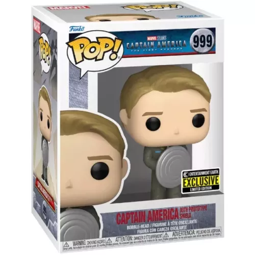 Funko Pop! Captain America with Prototype Shield #999