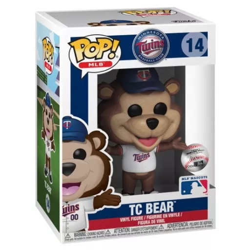 TC Bear #14 Minnesota Twins MLB Mascots Vinyl Figure