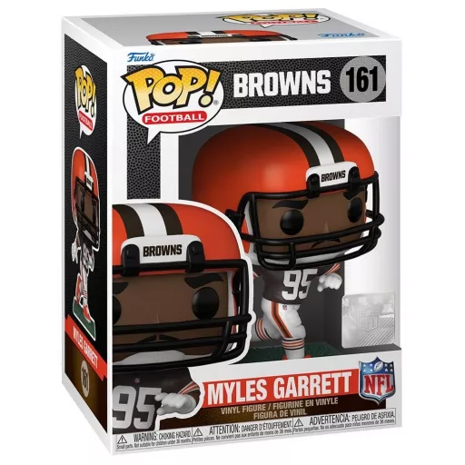 Myles Garrett #161 Home Cleveland Browns NFL Vinyl Figure