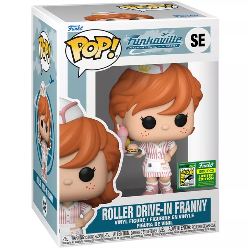 Funko Pop! Roller Drive-in Franny SE Funkoville International Airport