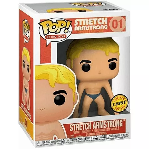 Funko Pop! Stretch Armstrong #01 Stretched Chase Retro Toys
