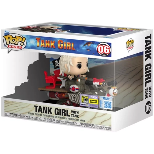 Funko Pop! Tank Girl with Tank Rides Vinyl Figure