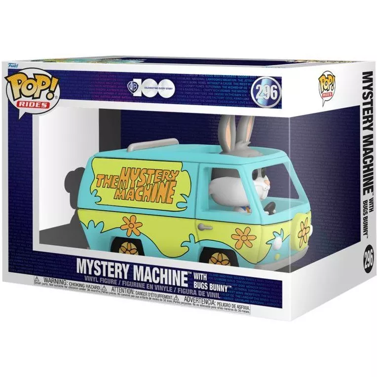 Funko Pop! Mystery Machine with Bugs Bunny #296 Warner Bros. 100 ...