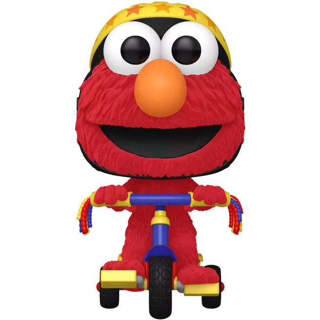 Funko Pop! Elmo on Trike #309 Flocked 123 Sesame Street
