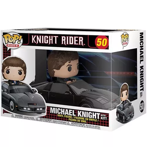 Funko Pop! Michael Knight with KITT #50 Knight Rider