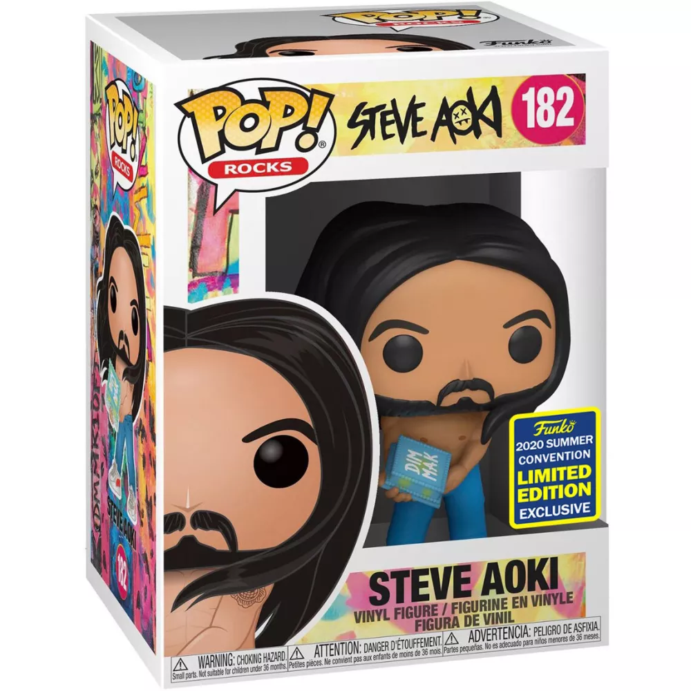 Funko Pop! Steve Aoki #182 Rocks Vinyl Figure
