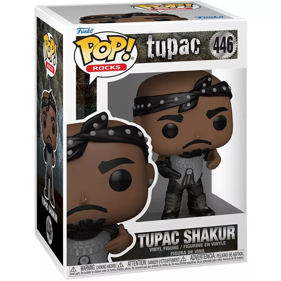 Tupac Shakur #446 Rocks Vinyl Figure Funko Collectable