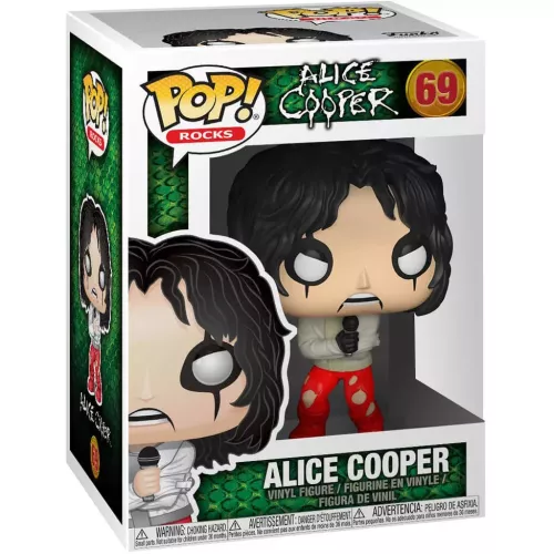 Funko Pop! Alice Cooper #69 Straitjacket Rocks Vinyl Figure
