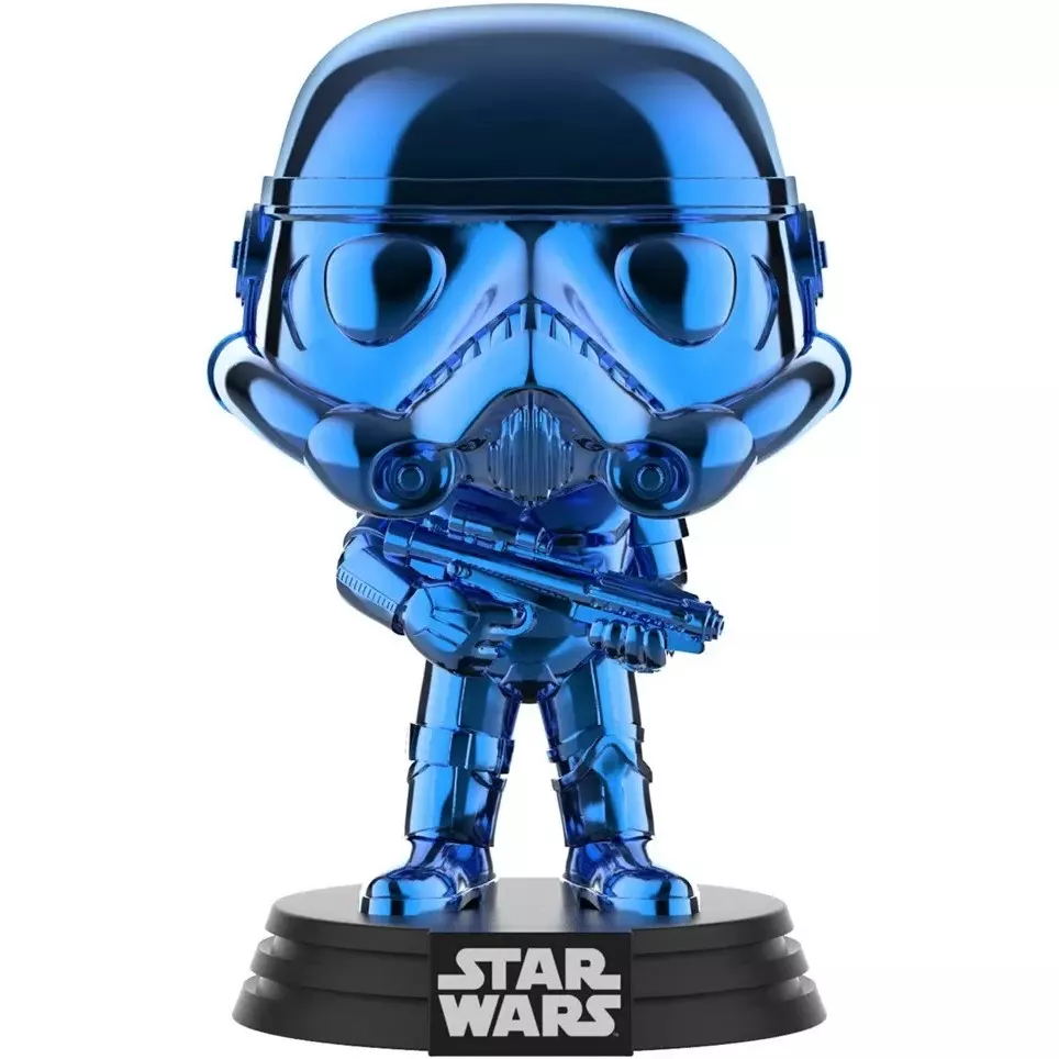 Funko Pop! Stormtrooper #296 Blue Chrome Star Wars