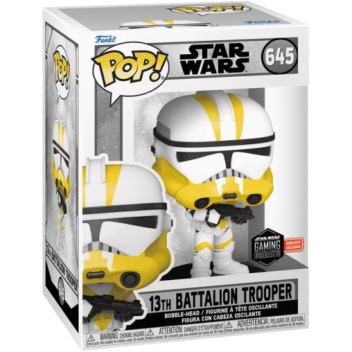 Funko Pop! 13th Battalion Trooper #645 Star Wars Vinyl Figure
