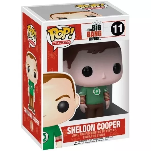Sheldon Cooper #11 Green Lantern Shirt The Big Bang Theory