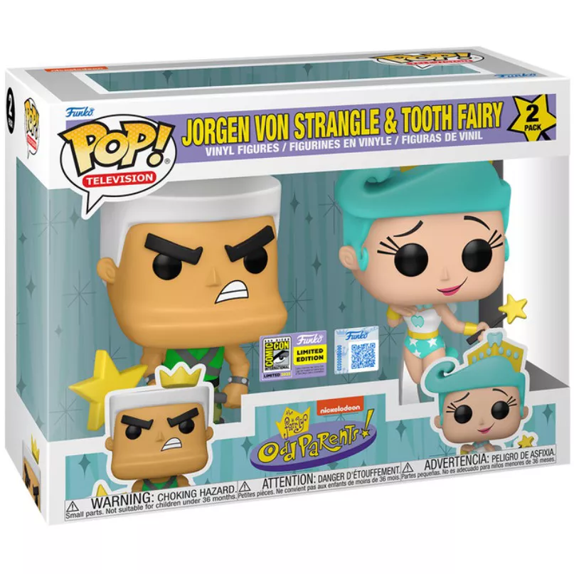 Funko Pop! Jorgen Von Strangle 2 Pack Nickelodeon The Fairly OddParents!