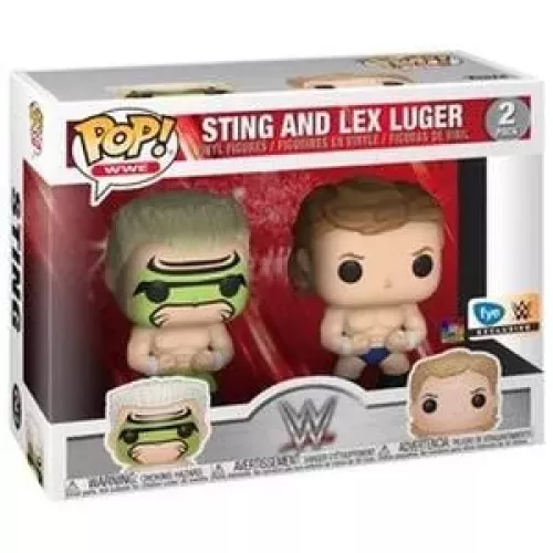 Funko Pop! Sting 2 Pack WWE Wrestling Vinyl Figure